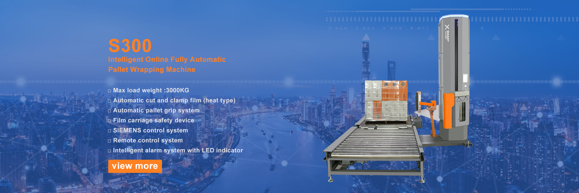 Standard Pallet Wrapping Machine, Turntable Pallet Wrapper, Top ...